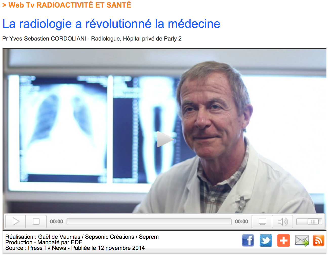 #Radioactivité en #santé : la médecine sous un nouvel éclairage ...