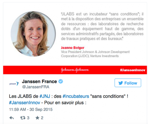 OPEN INNOVATION chez Janssen - Johnson & Johnson